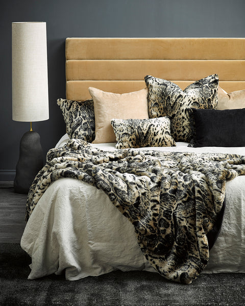African Leopard Cushion | Heirloom | Furtex | Furtex NZ