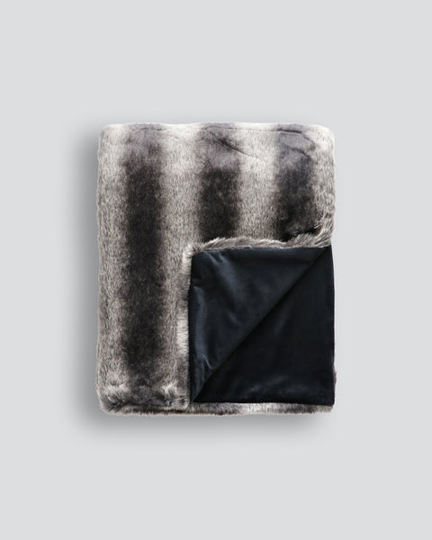 Striped Badger Throw | Limon | Furtex | Furtex NZ