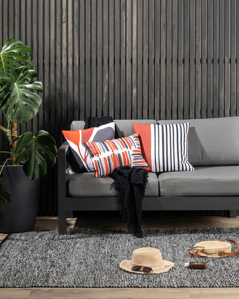 Leaf Abstract Cushion | Ollo | Furtex | Furtex NZ